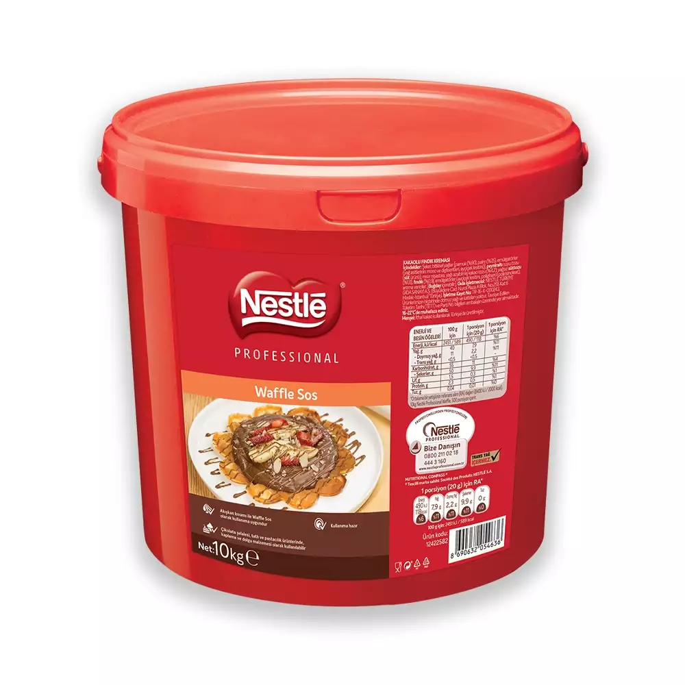 Nestle Waffle Sos 10 Kg (1 Palet 36 Adet )