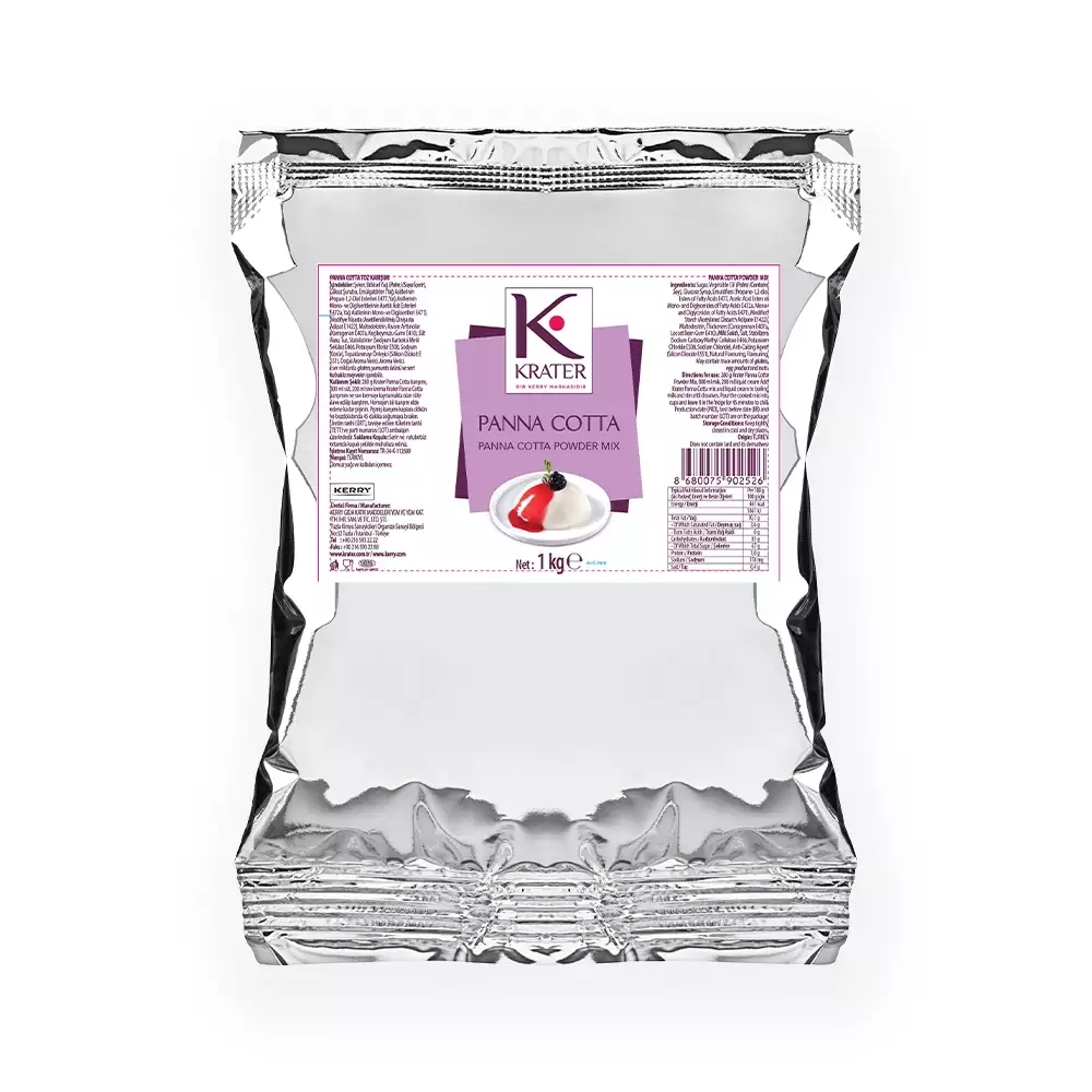 Krater Panna Cotta 1 Kg.